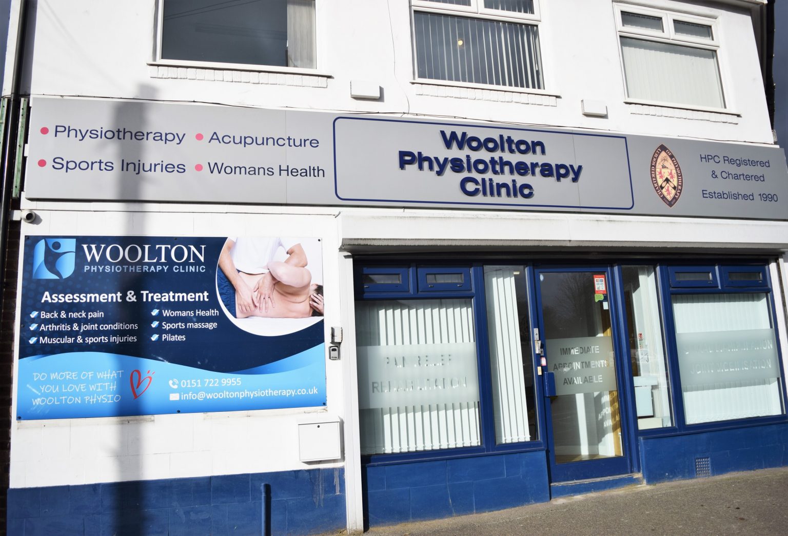Treatments | Woolton Physiotherapy